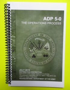 ADP 5-0 Operations Process – 2019 – BIG size – My Army Publications