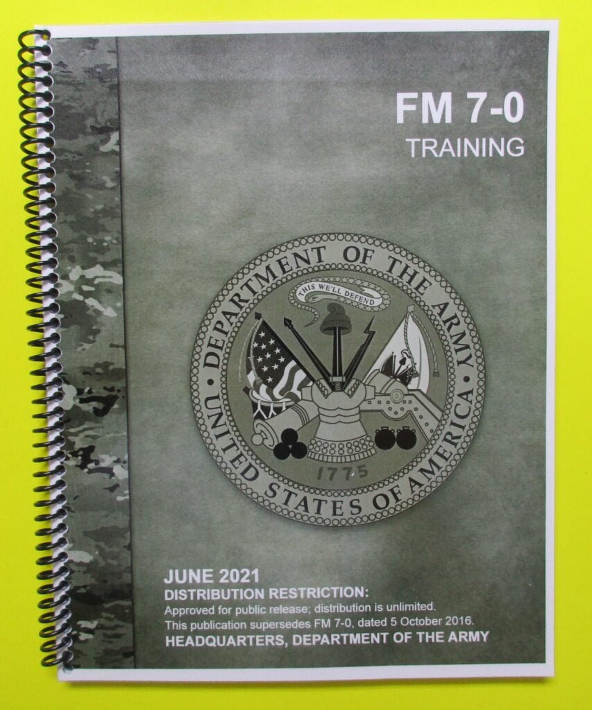 FM 7-0 Training – 2021 – Mini size – My Army Publications