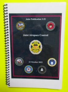 JP 3-52 Joint Airspace Control – 2022 – BIG size – My Army Publications