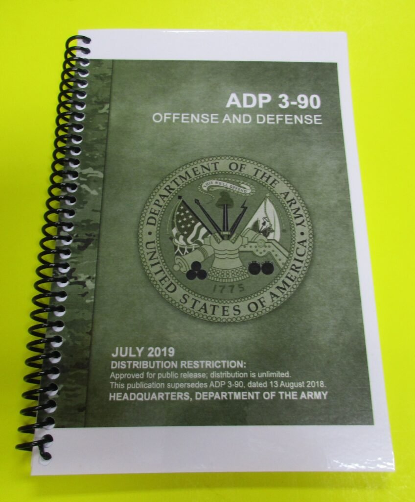 ADP 3-90 Offense and Defense – 2019 – Mini size – My Army Publications