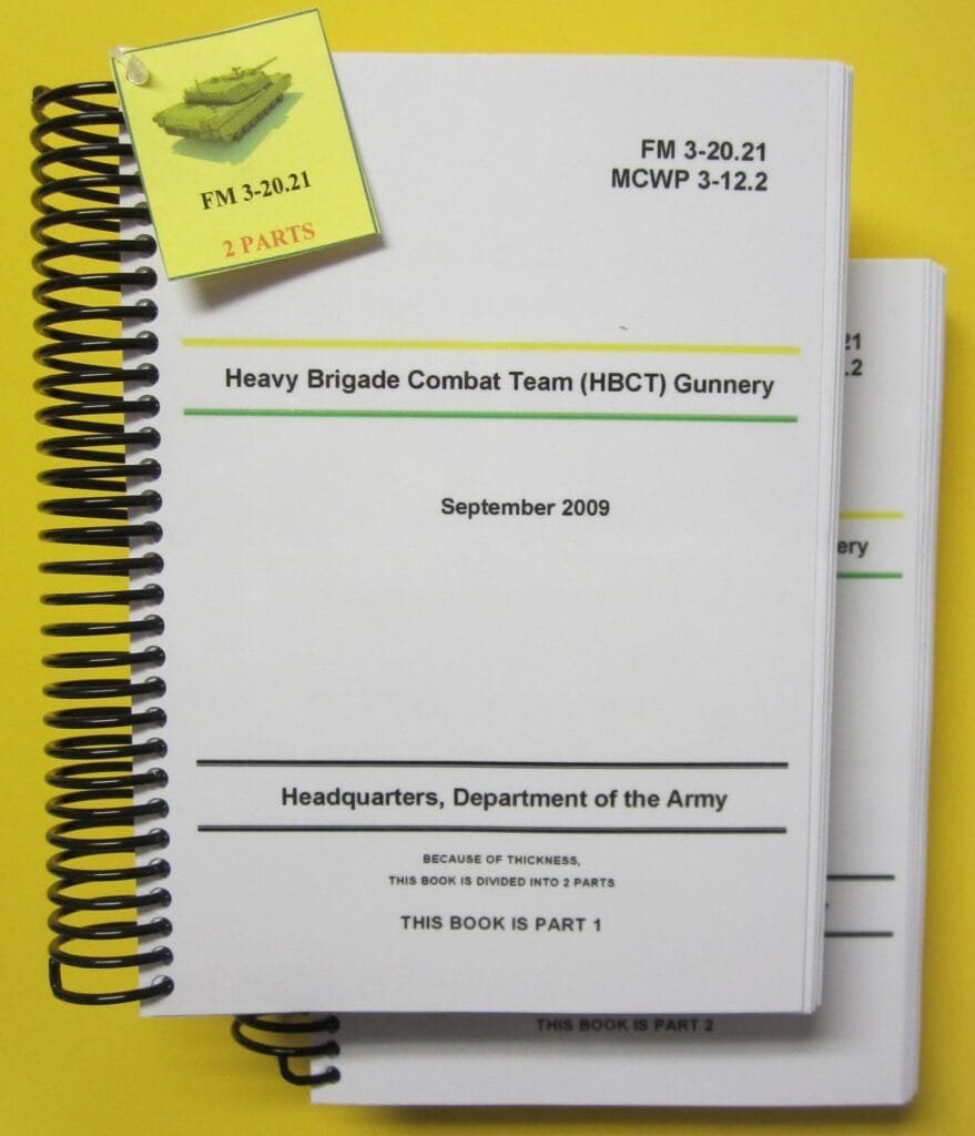 FM 3-20.21 HBCT Gunnery – 2009 – BIG size – My Army Publications