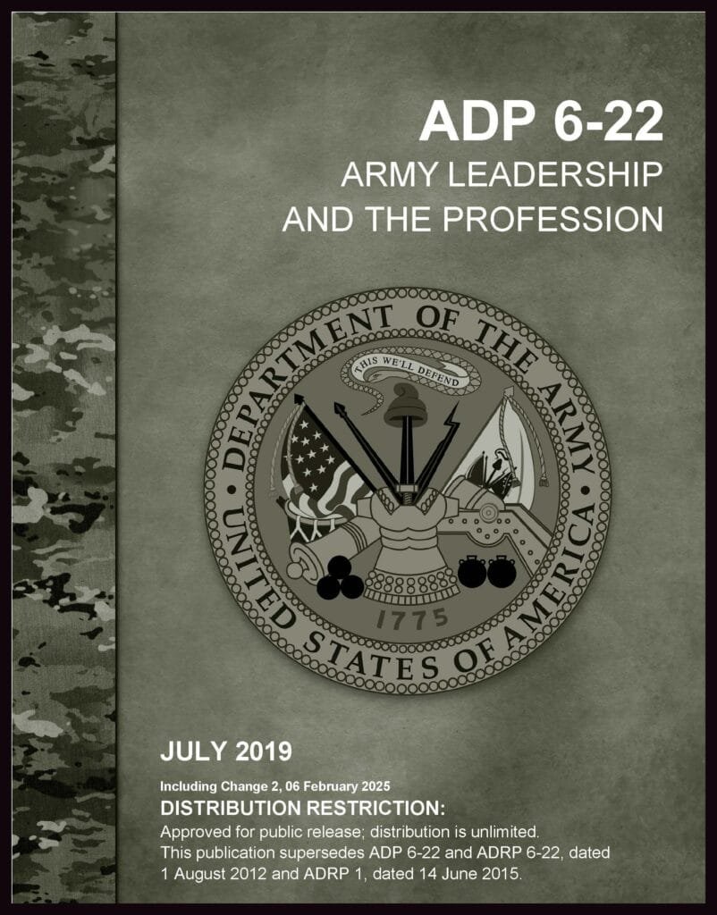 ADP 6-22 Army Leadership – 2019 – BIG size – My Army Publications