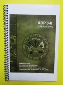 ADP 3-0 Operations – 2025 – Mini size – My Army Publications