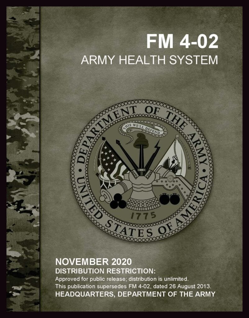 FM 4-02 Army Health System – 2020 – BIG size – My Army Publications